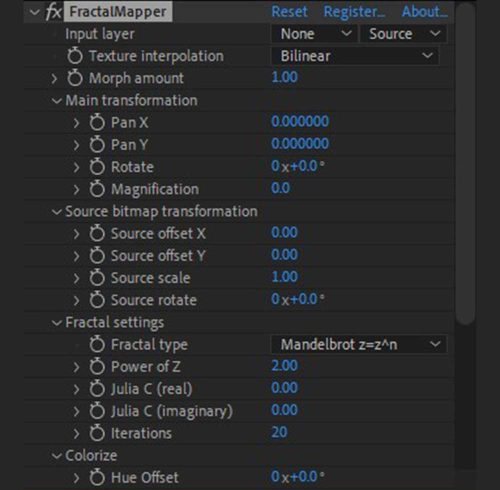 دانلود پلاگین FractalMapper v1.3 برای افترافکت (Win/Mac)